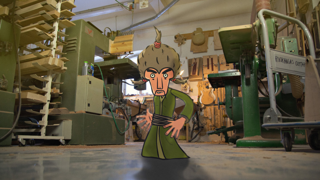 Mr Fastfinger Custom - as seen in The Spirit of the Guitar Hunt -movie